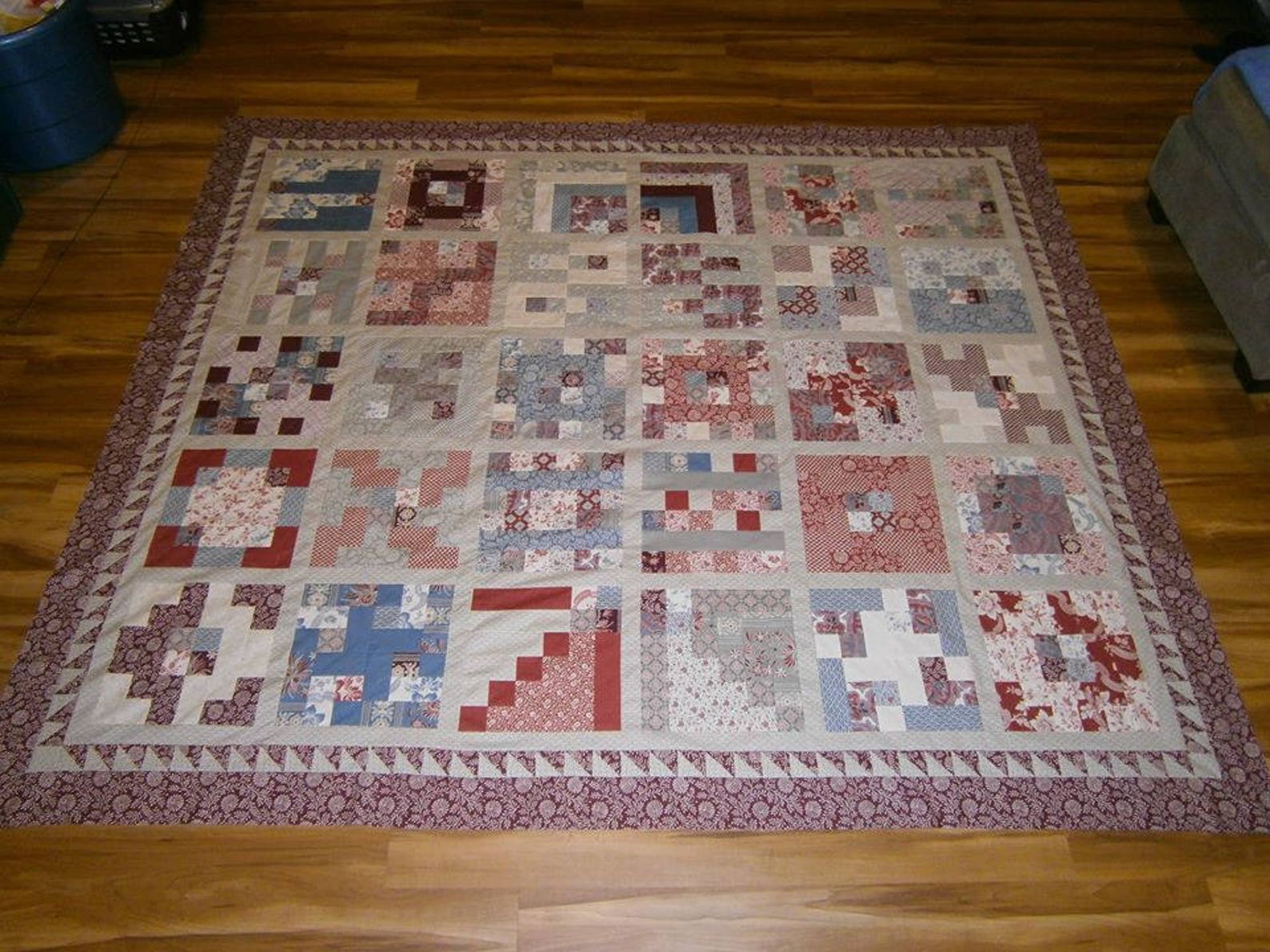 15 PDF Lap Quilt Block Patterns ... Quick and Easy ... Jelly Roll ...