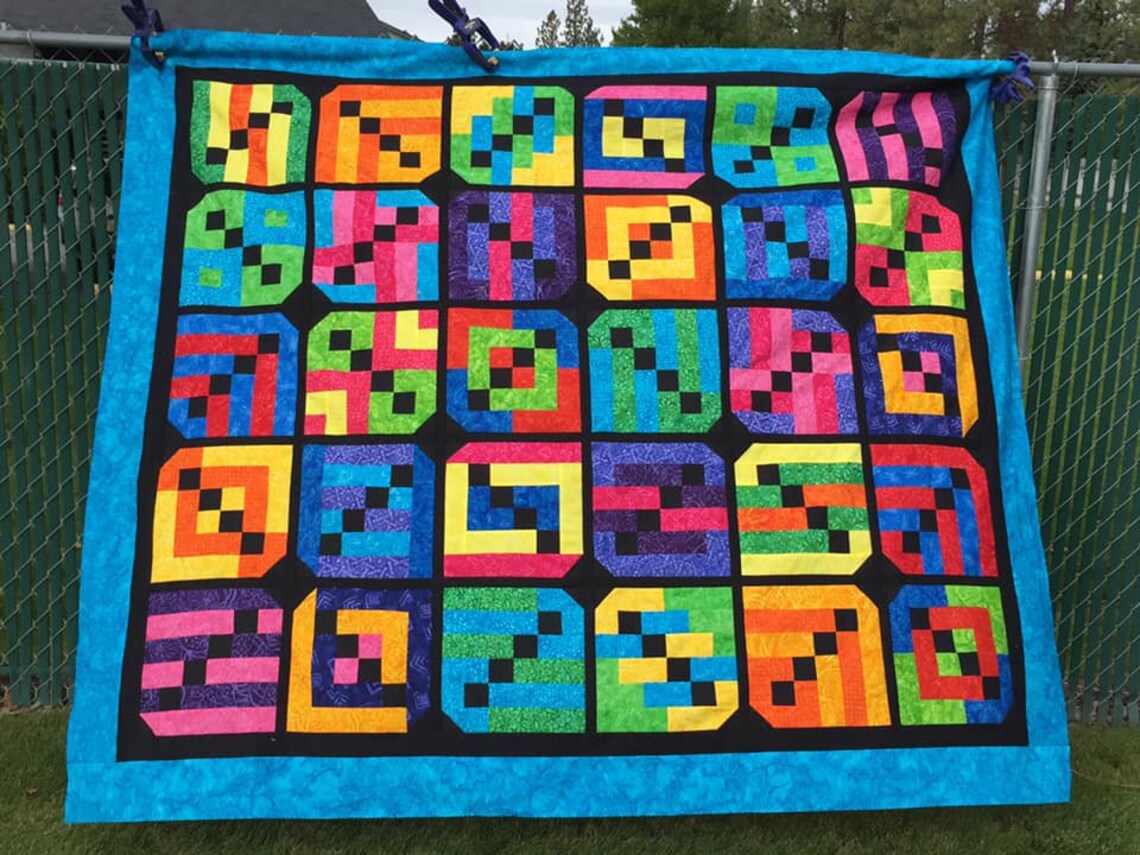 15 PDF Lap Quilt Block Patterns ... Quick and Easy ... Jelly Rolll ...