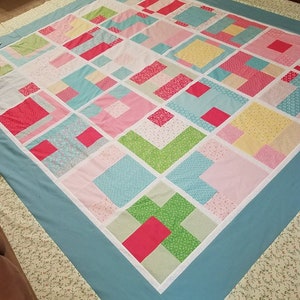 15 PDF Lap Quilt Block Patterns ... Quick and Easy ... Layer Cake ...