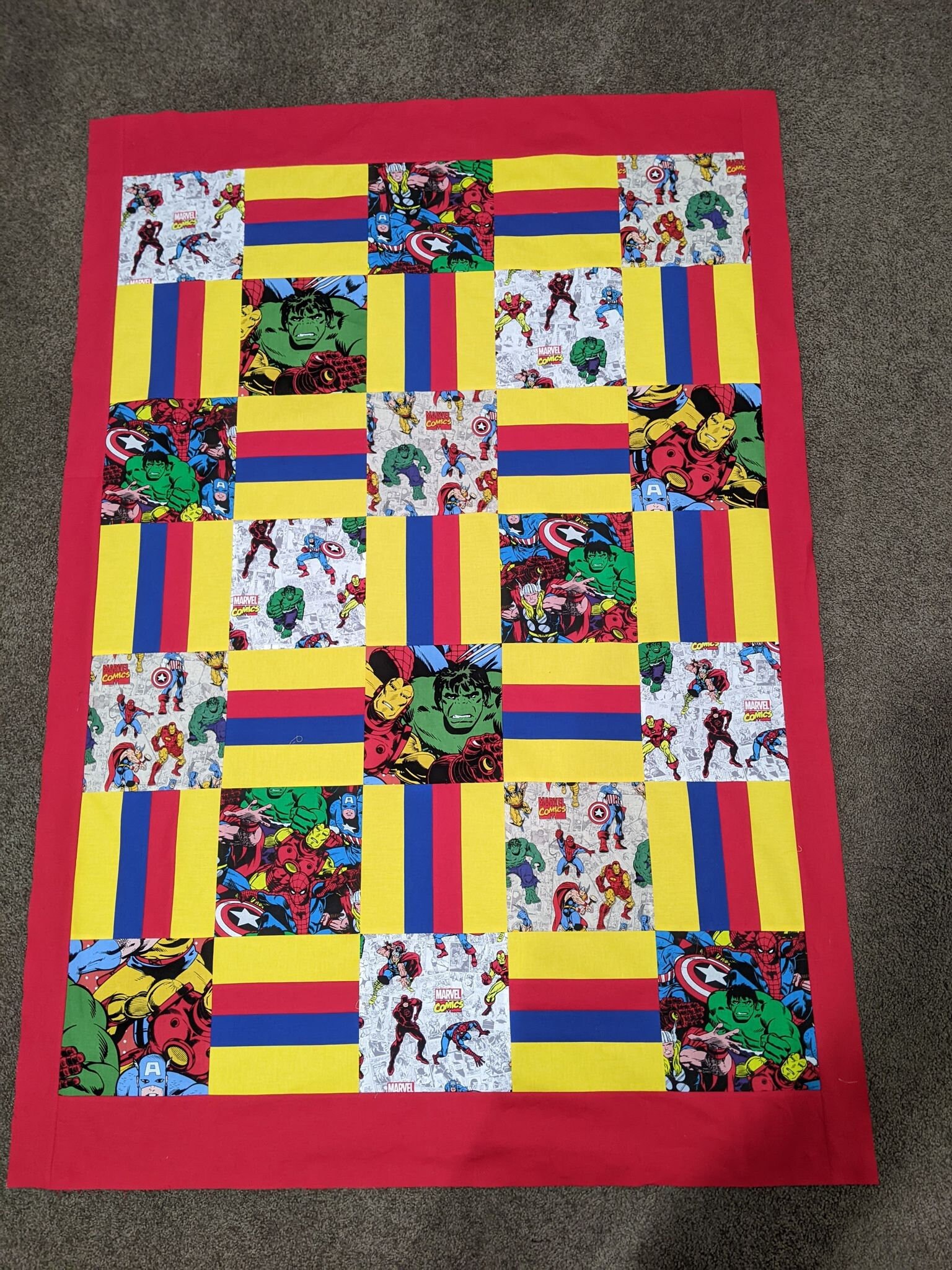 PDF Lap Quilt Pattern ... Quick and Easy ... Layer Cake Friendly...'no ...