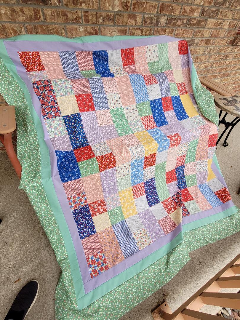 PDF Lap Quilt Pattern ... Quick and Easy ... Layer Cake - Etsy