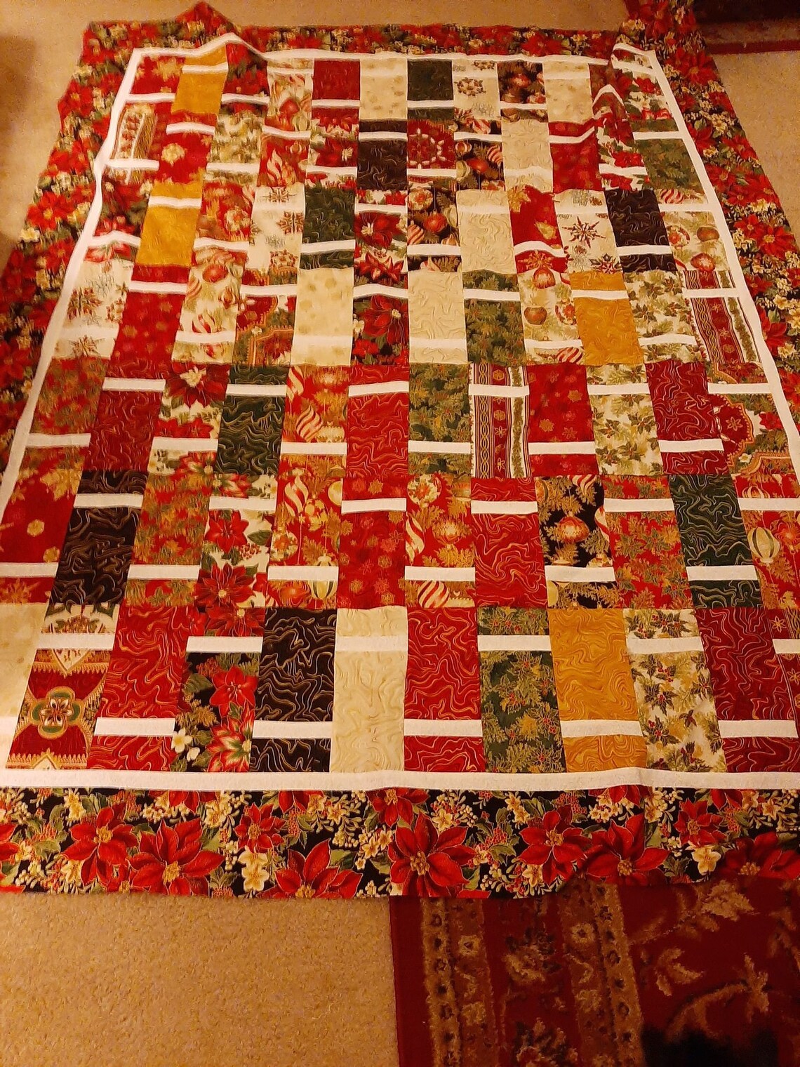 PDF Lap Quilt Pattern ... Quick and Easy ... Layer Cake & Honey Bun ...