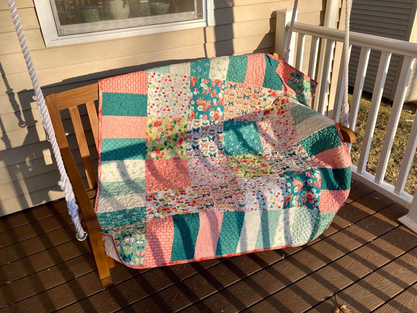 PDF Lap Quilt Pattern ... Quick and Easy ... Layer Cake Friendly ...'NO ...