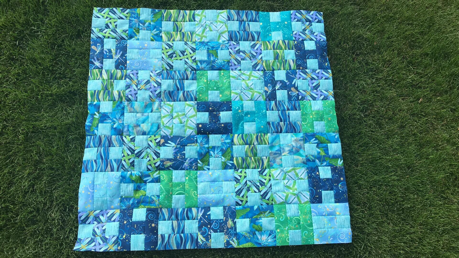 Pdf Baby / Cot Quilt Pattern ... Quick and Easy ... Jelly Roll Friendly ...