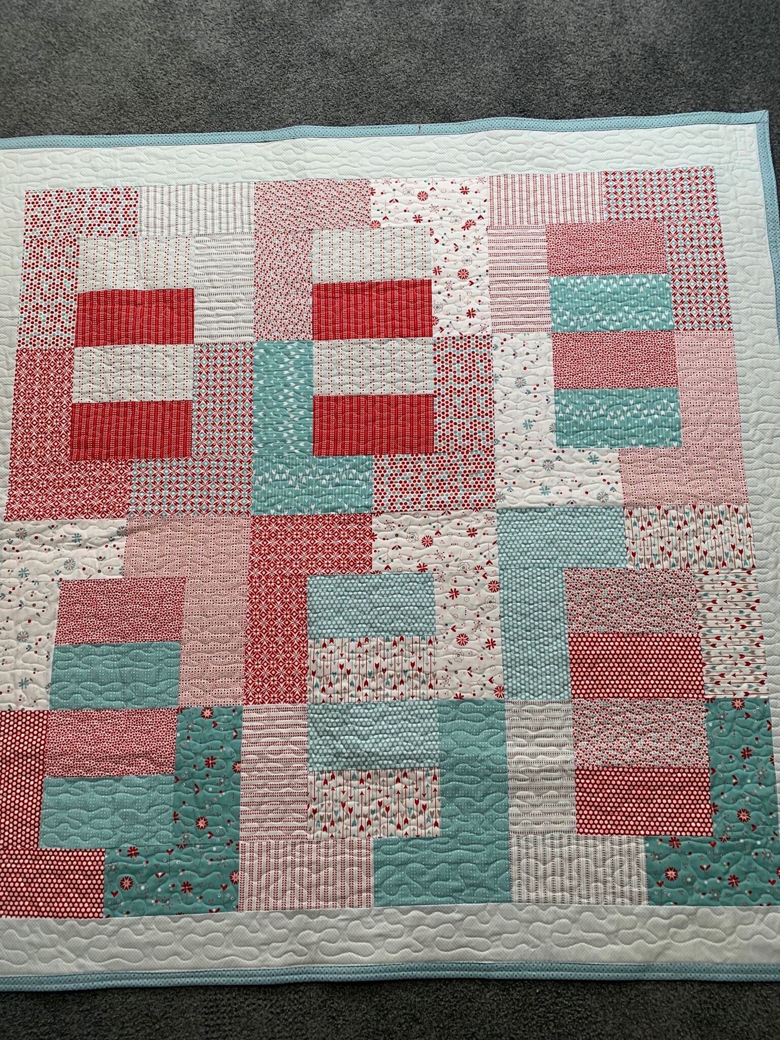 PDF Lap Quilt Pattern ... Quick and Easy ... Layer Cake ...'NO.7 Butler ...
