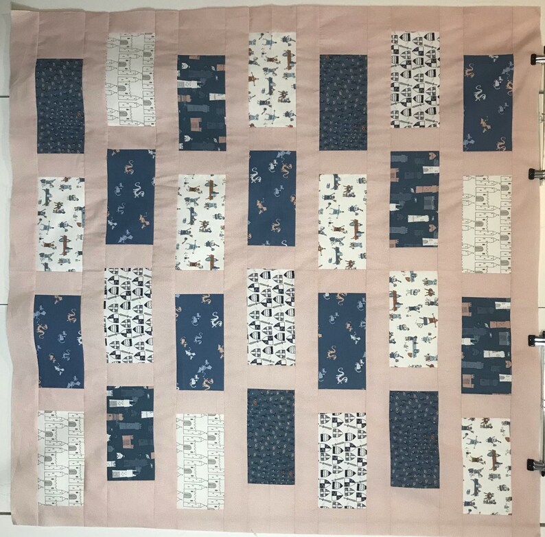 PDF Baby / Cot / Crib Quilt Pattern ... Quick and Easy ... Precut ...