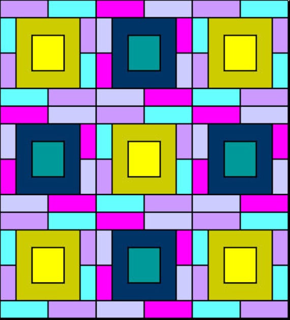 PDF Baby Quilt Pattern ... Quick and Easy ... Jelly Roll & | Etsy