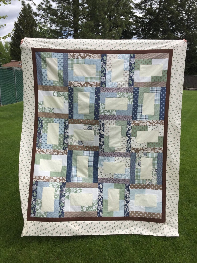 PDF Lap Quilt Pattern ... Quick and Easy ... Layer Cake & Jelly Roll ...