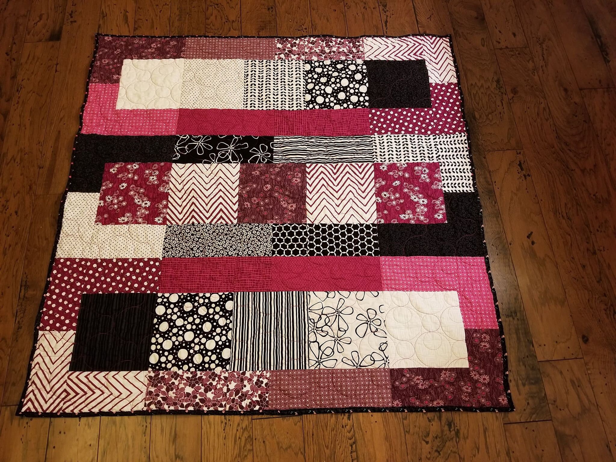 PDF Lap Quilt Pattern ... Quick and Easy ... Layer Cake ...'NO.10 ...