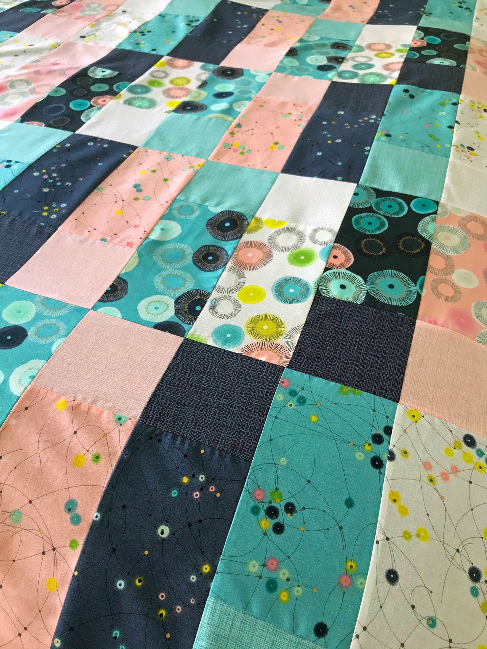 PDF Lap Quilt Pattern ... Quick and Easy ... Layer Cake Friendly ...'NO ...