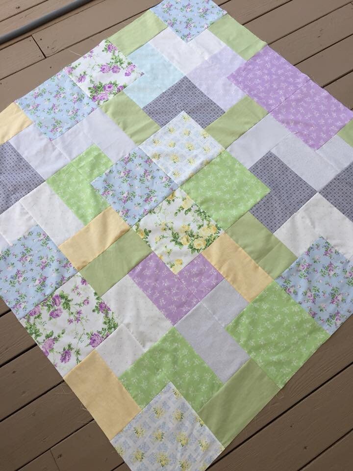 PDF Lap Quilt Pattern ... Quick and Easy ... Layer Cake Friendly...'no ...