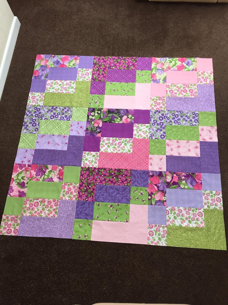 PDF Lap Quilt Pattern ... Quick and Easy ... Layer Cake - Etsy