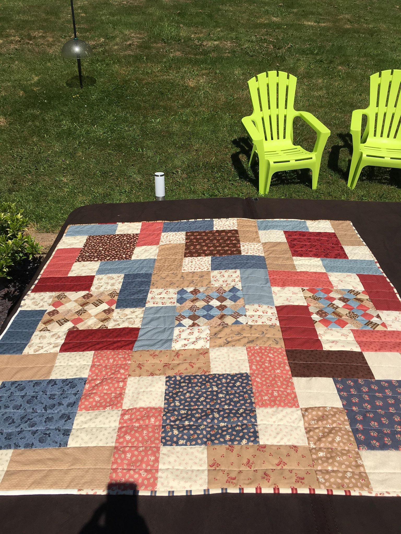 PDF Lap Quilt Pattern ... Quick and Easy ... Layer Cake Friendly...'no ...