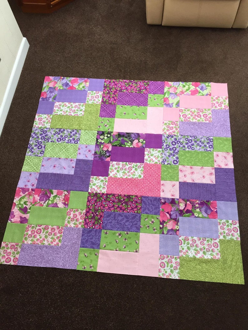 PDF Lap Quilt Pattern ... Quick and Easy ... Layer Cake - Etsy