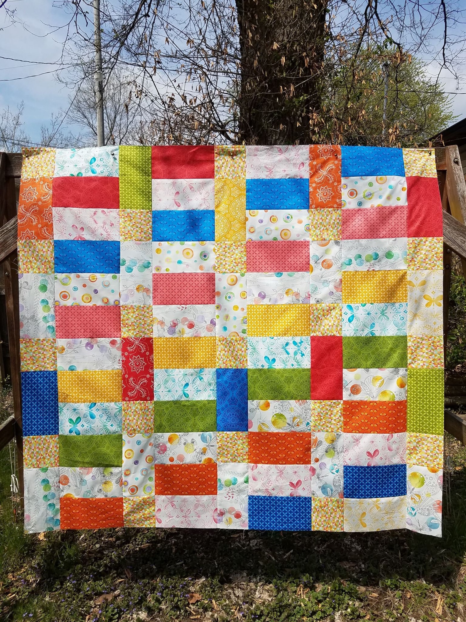 PDF Lap Quilt Pattern ... Quick and Easy ... Layer Cake ...'NO.8 Butler ...