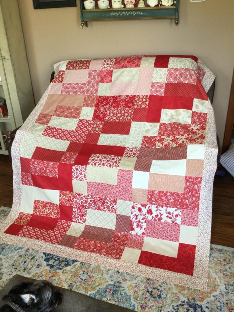 PDF Lap Quilt Pattern ... Quick and Easy ... Layer Cake - Etsy