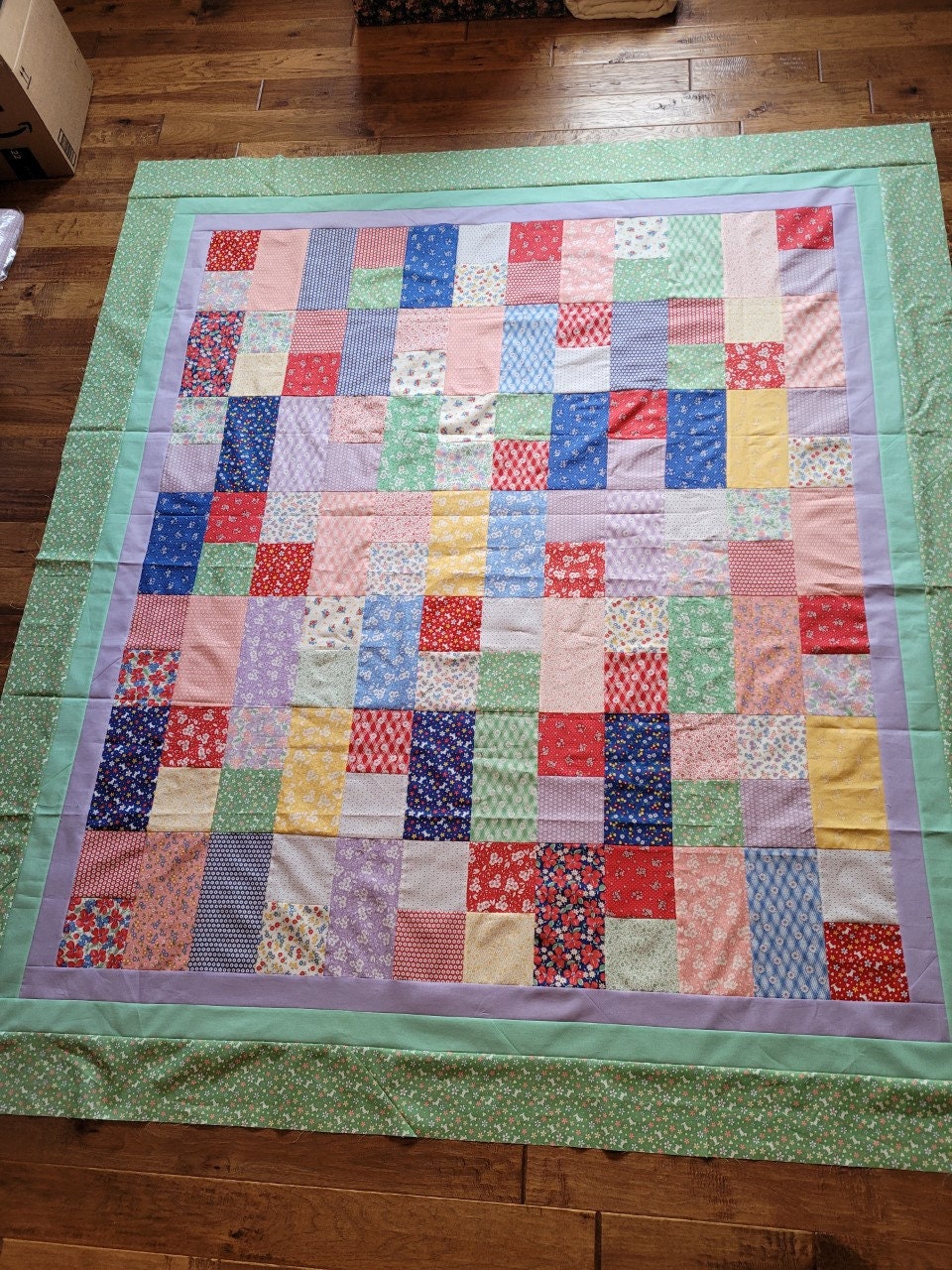 PDF Lap Quilt Pattern ... Quick and Easy ... Layer Cake - Etsy