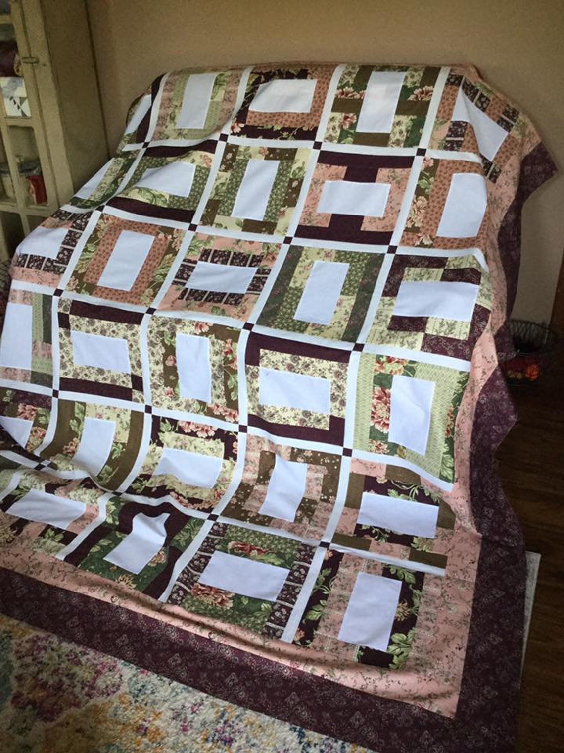 15 PDF Lap Quilt Block Patterns ... Quick and Easy ... Layer Cake ...