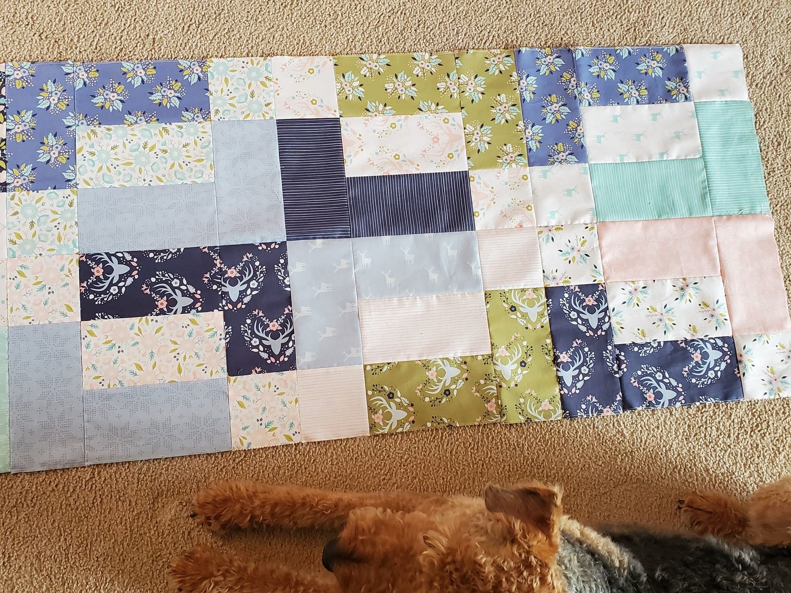 PDF Bed Runner Quilt Pattern ... Quick and Easy ... Layer Cake Friendly ...