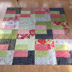 PDF Lap Quilt Pattern ... Quick and Easy ... Layer Cake ...'NO.5 Butler ...