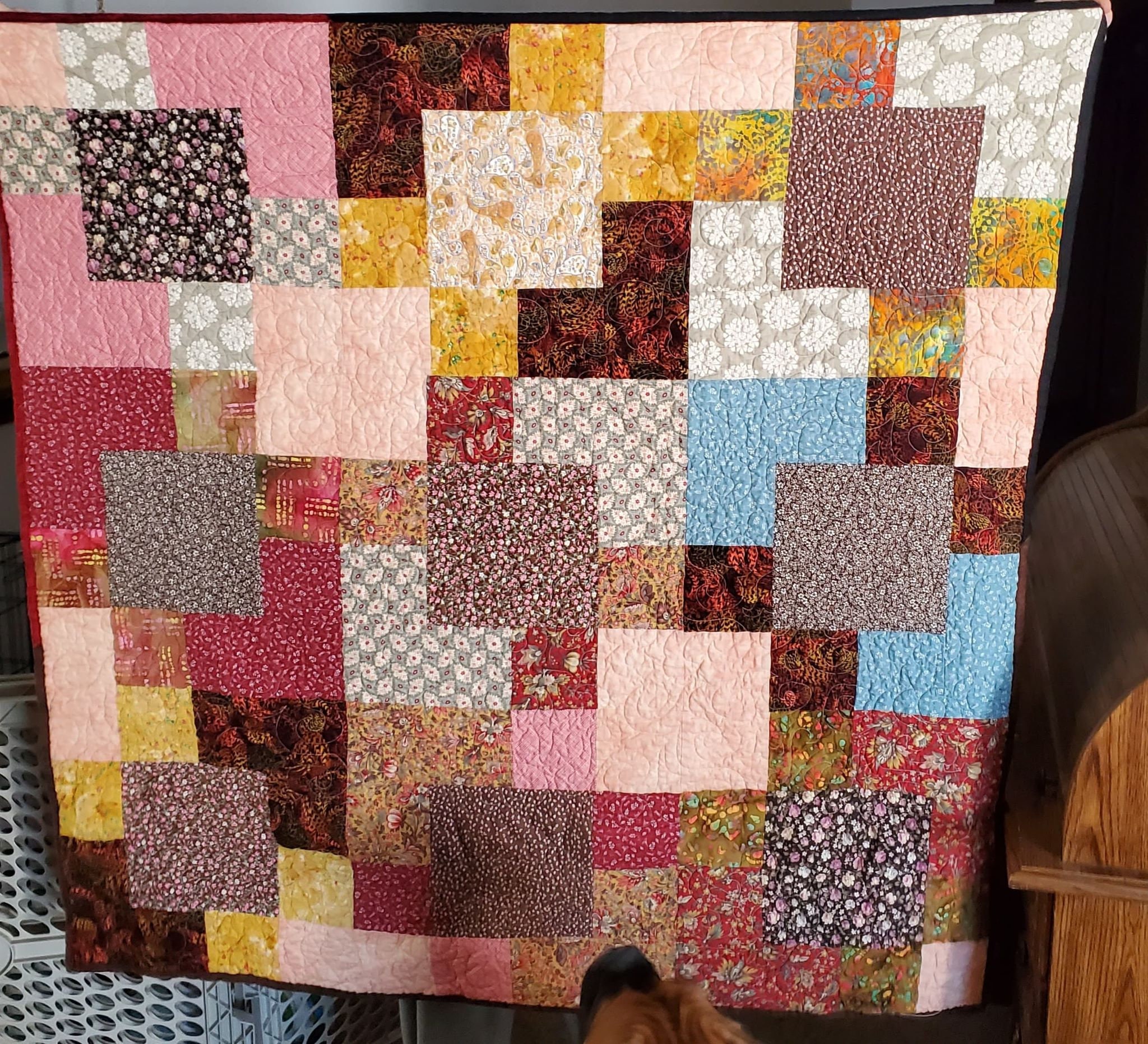 PDF Lap Quilt Pattern ... Quick and Easy ... Layer Cake Friendly...'no ...