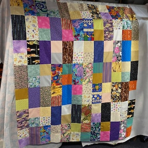 PDF Lap Quilt Pattern ... Quick and Easy ... Layer Cake Friendly ...'NO ...