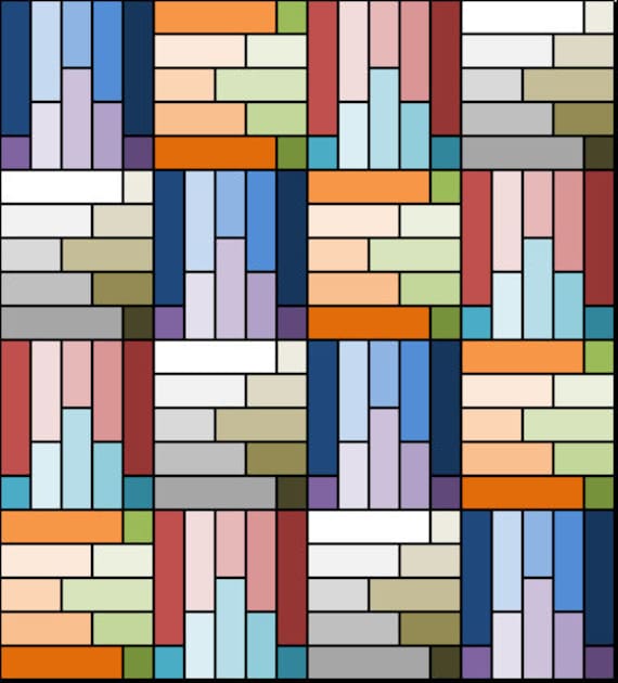 PDF Baby / Cot / Crib Quilt Pattern...quick and Easy...jelly | Etsy