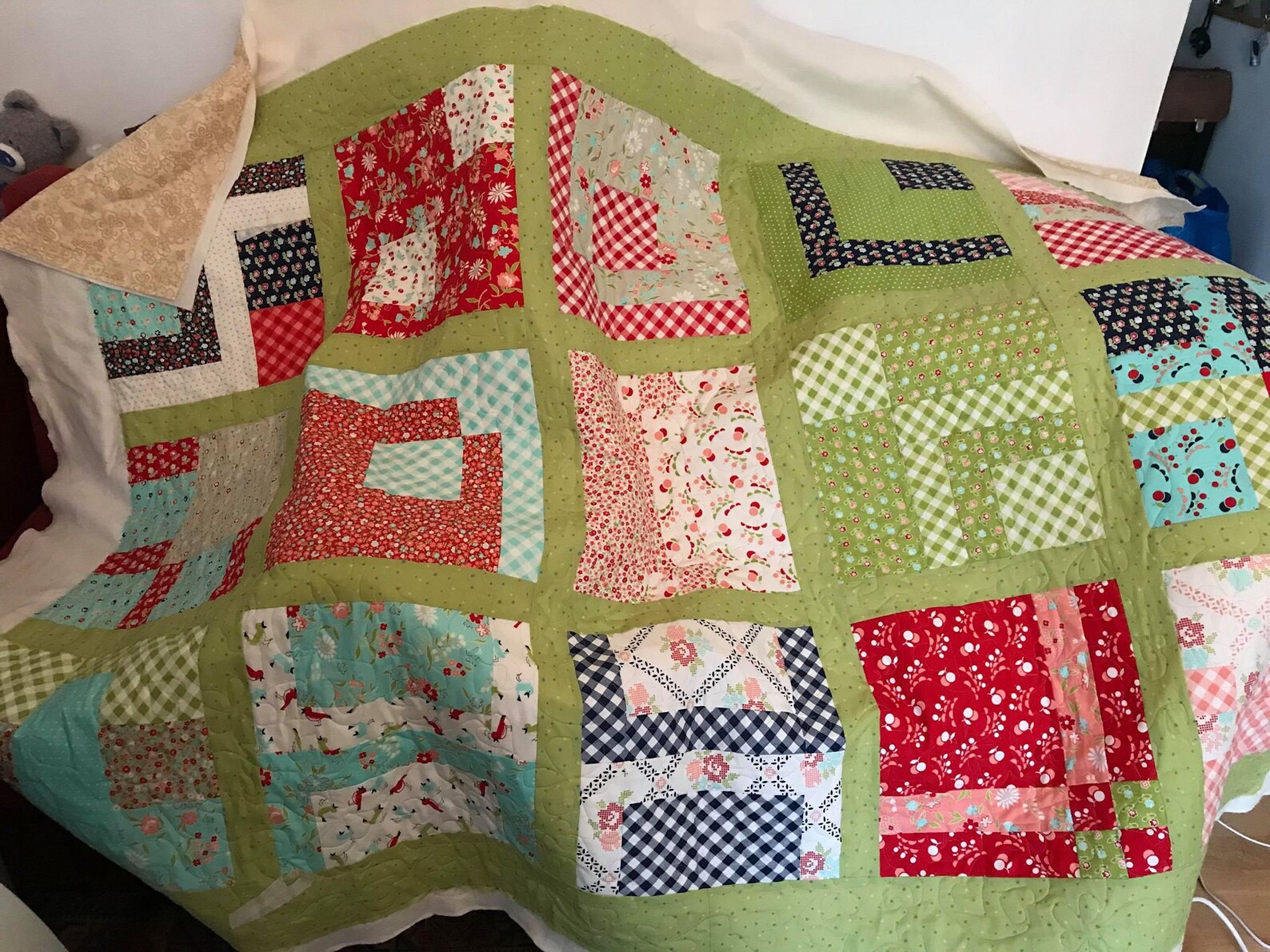 15 PDF Lap Quilt Block Patterns ... Quick and Easy ... Jelly Roll ...