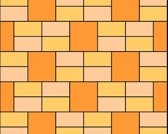 PDF Lap Quilt Pattern ... Quick and Easy ... Layer Cake ...'NO.8 Butler ...