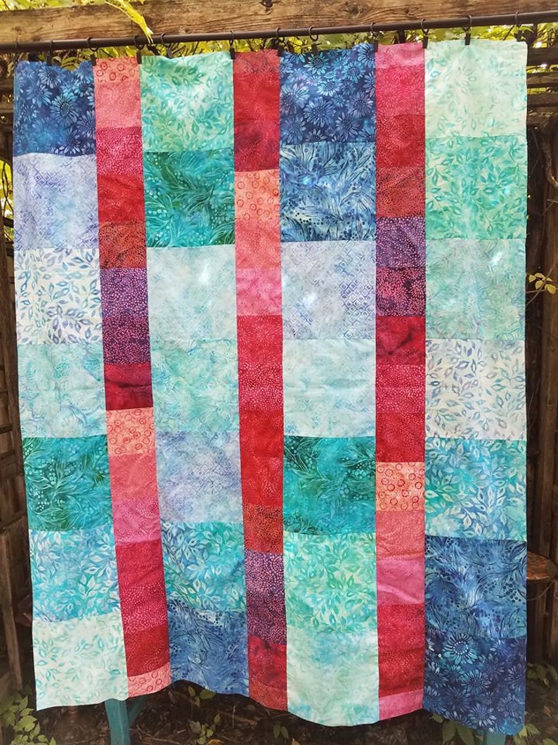 PDF Lap Quilt Pattern ... Quick and Easy ... Layer Cake ...'NO.1 Butler ...