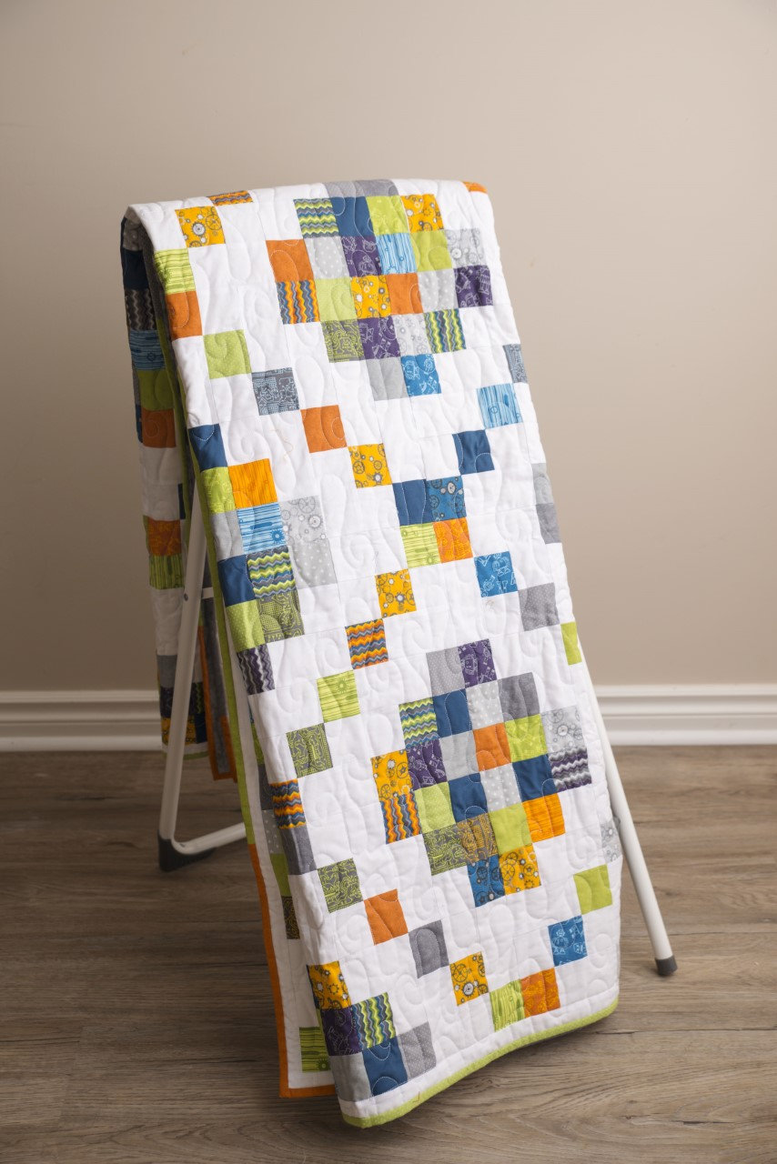 PDF Lap Quilt Pattern ... Quick and Easy ... Jelly Roll Friendly ...