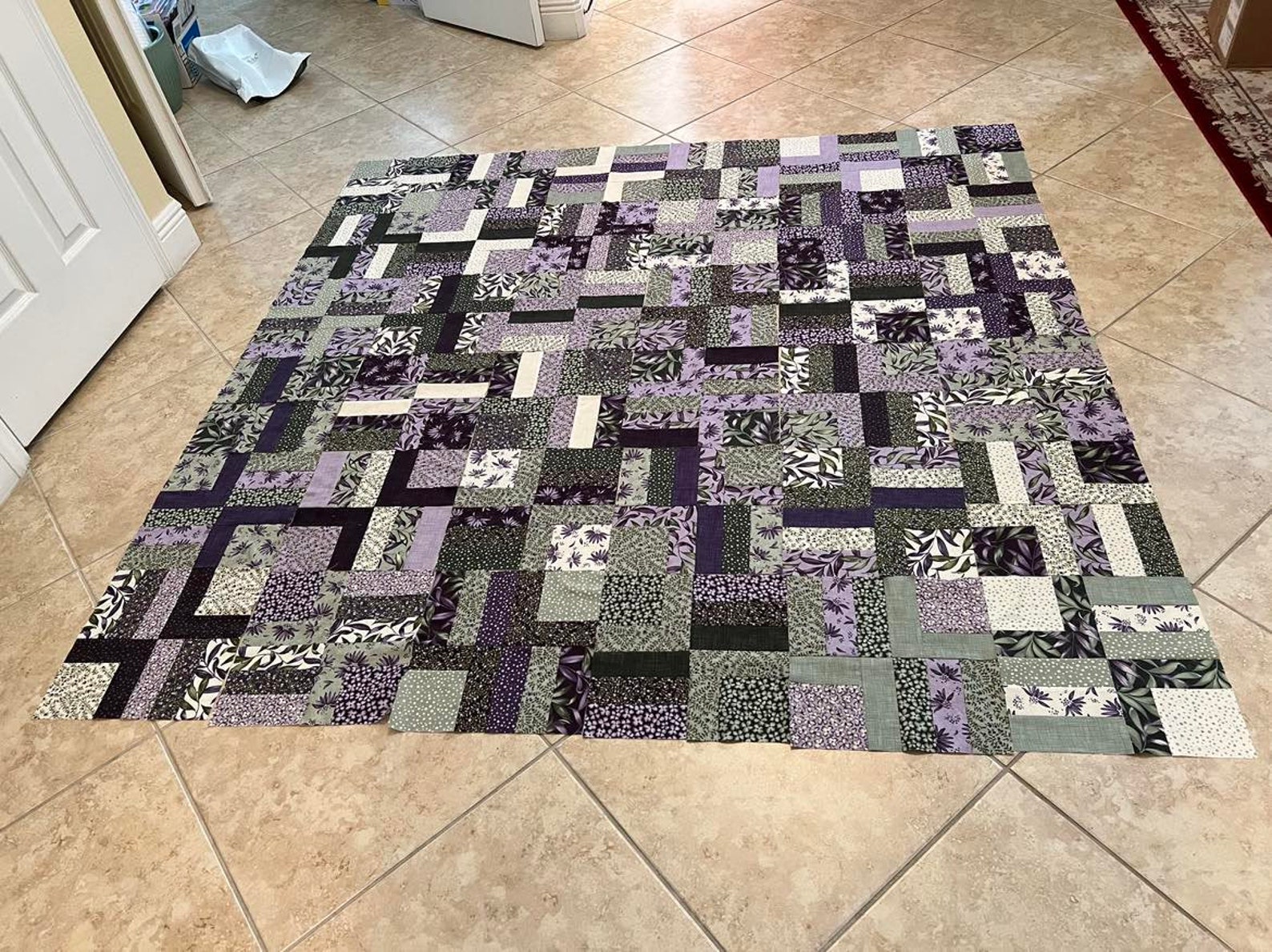 PDF Lap Quilt Pattern ... Quick and Easy ... Layer Cake & Jelly Roll ...