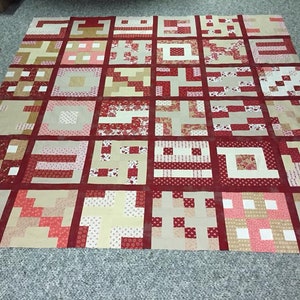 15 PDF Lap Quilt Block Patterns ... Quick and Easy ... Jelly Roll ...