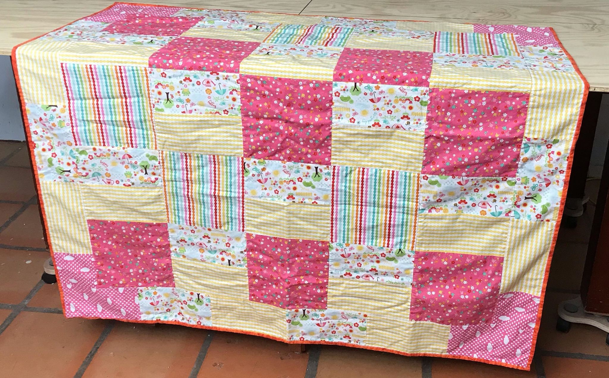 PDF Lap Quilt Pattern ... Quick and Easy ... Layer Cake - Etsy