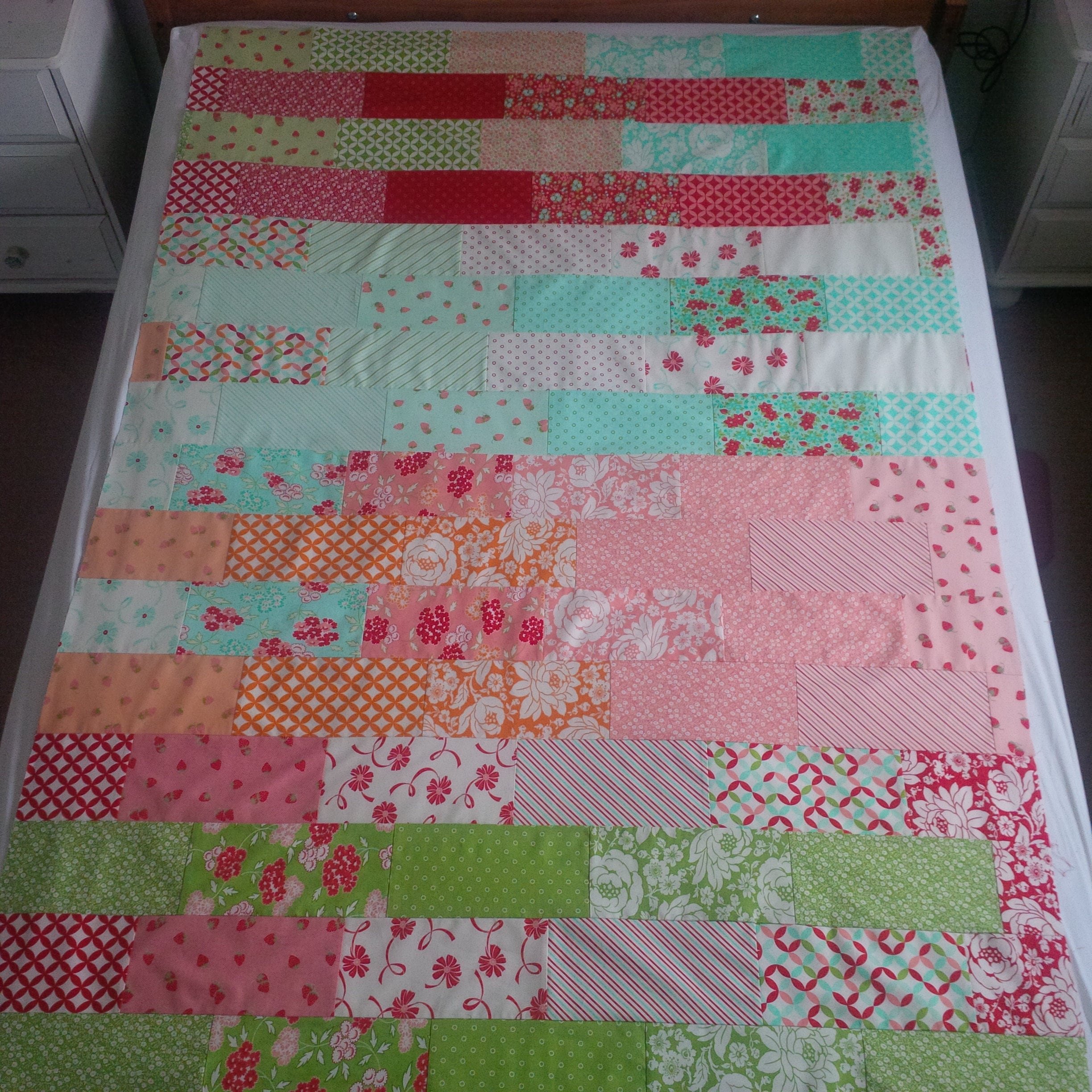 PDF Lap Quilt Pattern....quick and Easy...layer Cake | Etsy UK