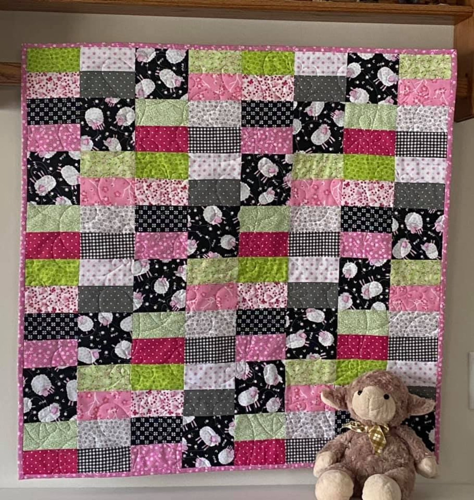 PDF Baby / Cot Quilt Pattern ... Quick and Easy ... Jelly Roll & Charm ...