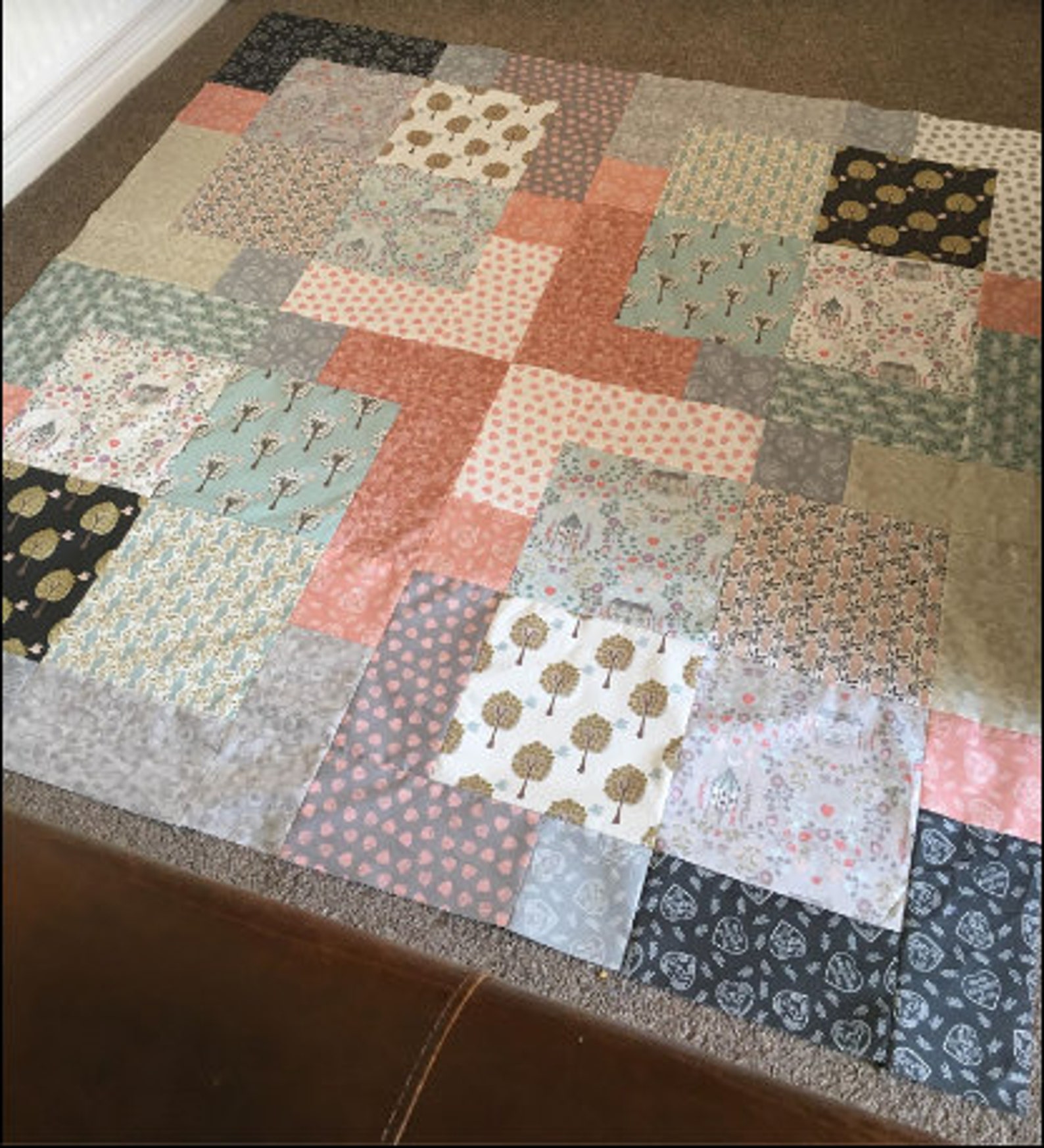 PDF Lap Quilt Pattern ... Quick and Easy ... Layer Cake Friendly...'no ...