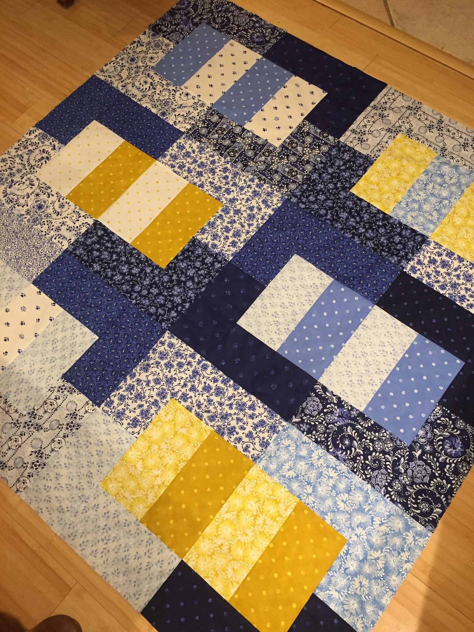 PDF Lap Quilt Pattern ... Quick and Easy ... Layer Cake ...'NO.7 Butler ...