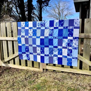 PDF Lap Quilt Pattern ... Quick and Easy ... Layer Cake Friendly ...'NO ...