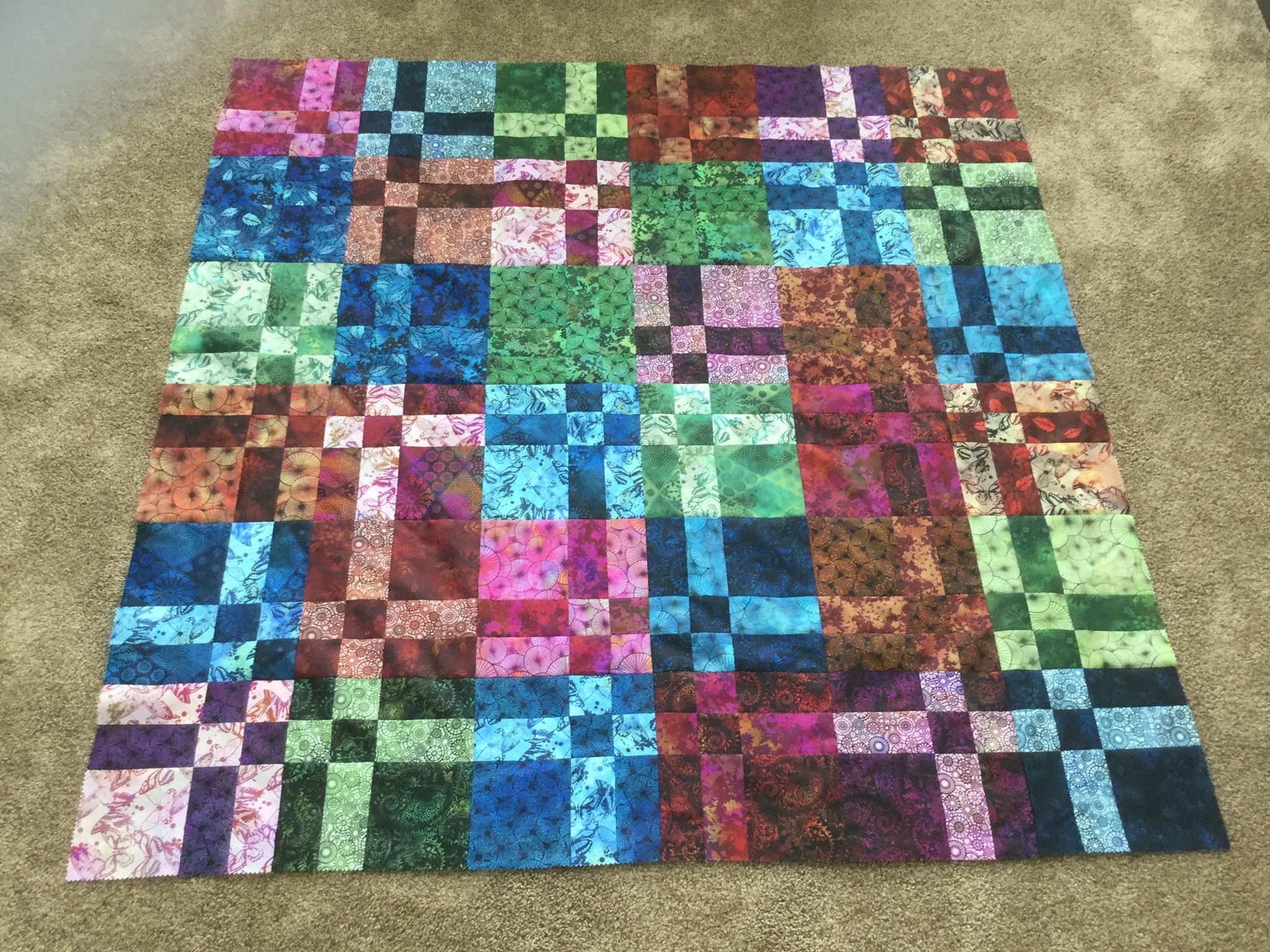 PDF Lap Quilt Pattern ... Quick and Easy ... Layer Cake Friendly...'no ...