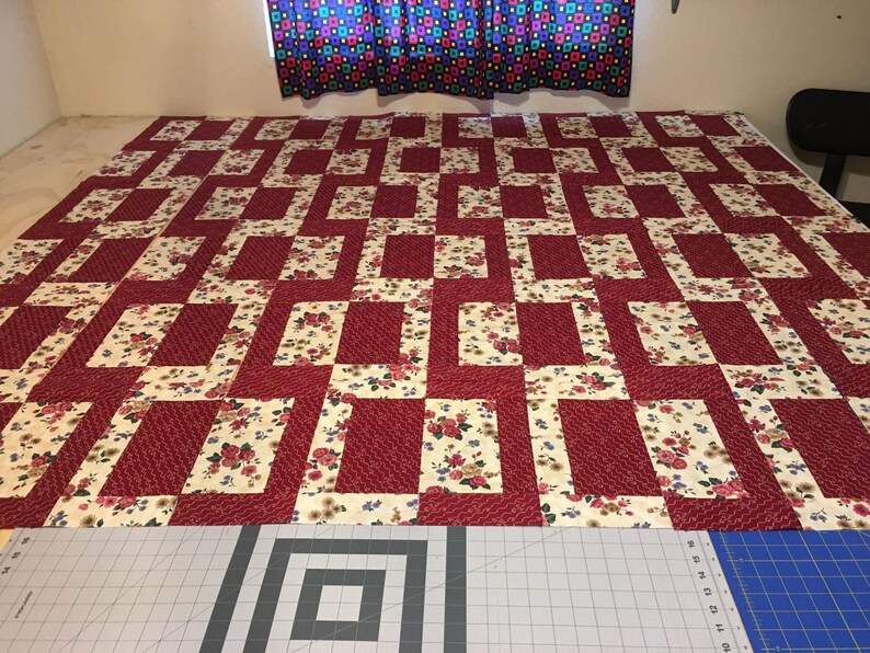 PDF Lap Quilt Pattern ... Quick and Easy ... Layer Cake & Jelly Roll ...