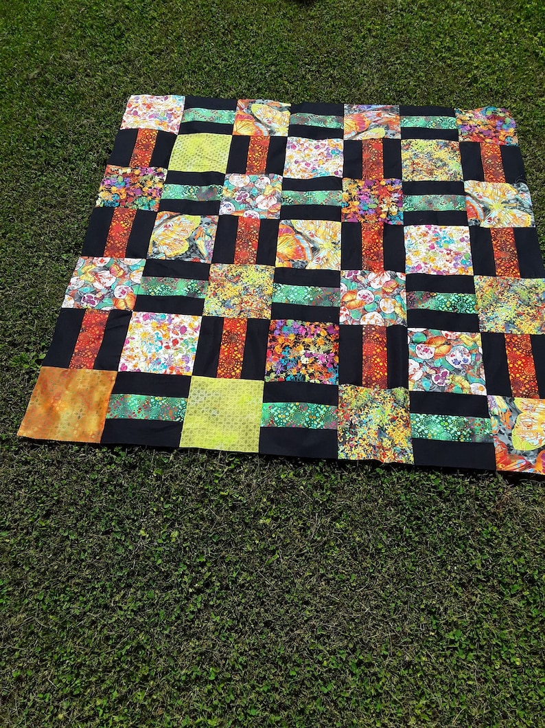 PDF Lap Quilt Pattern ... Quick and Easy ... Layer Cake Friendly...'no ...