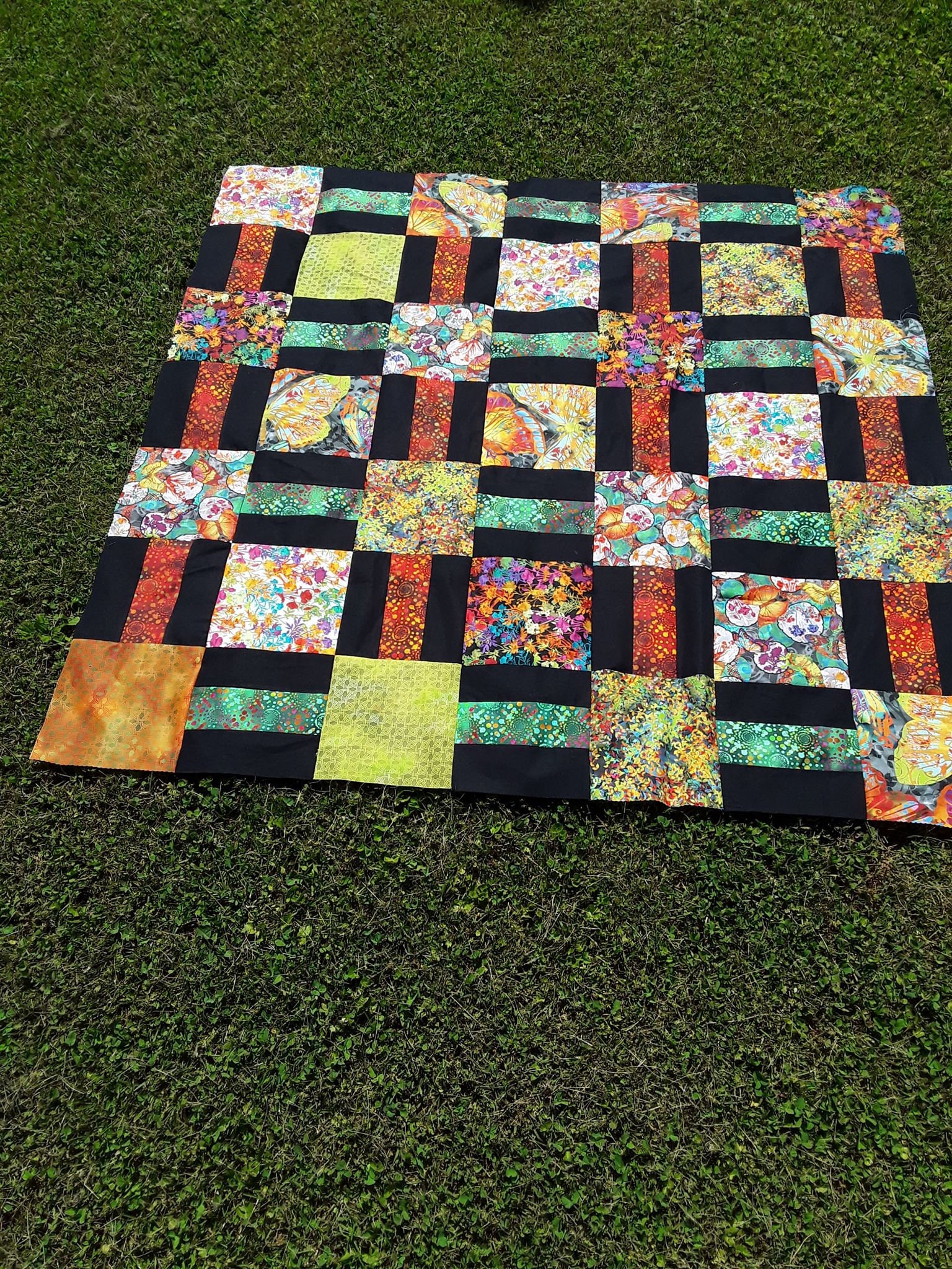 PDF Lap Quilt Pattern ... Quick and Easy ... Layer Cake Friendly...'no ...