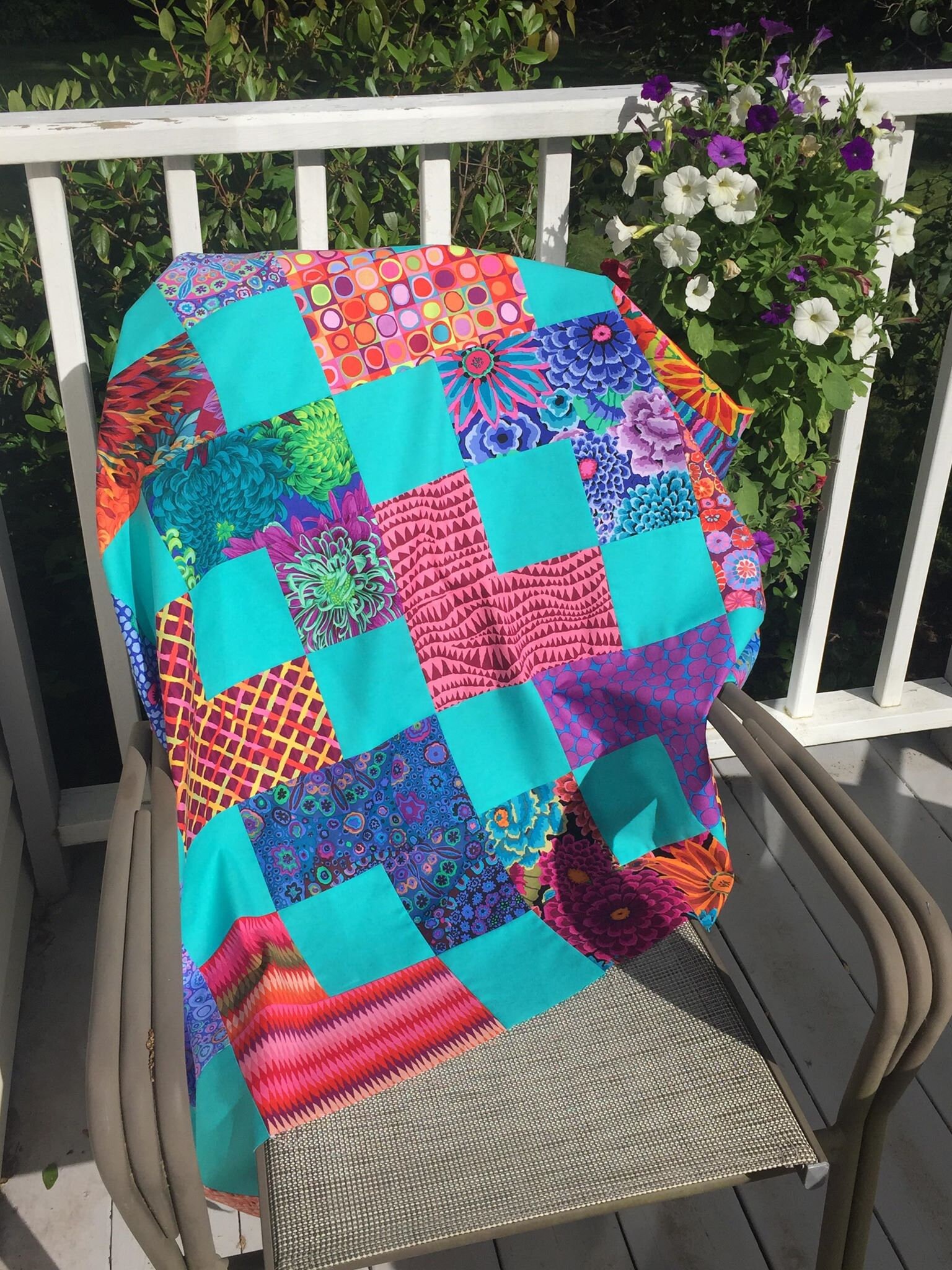 PDF Lap Quilt Pattern ... Quick and Easy ... Layer Cake & Charm Pack ...
