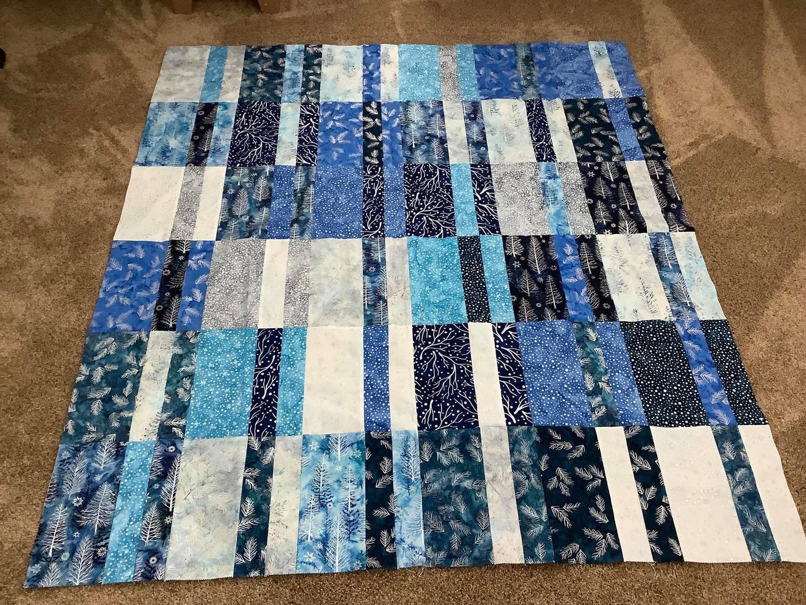 PDF Lap Quilt Pattern ... Quick and Easy ... Layer Cake Friendly ...'NO ...