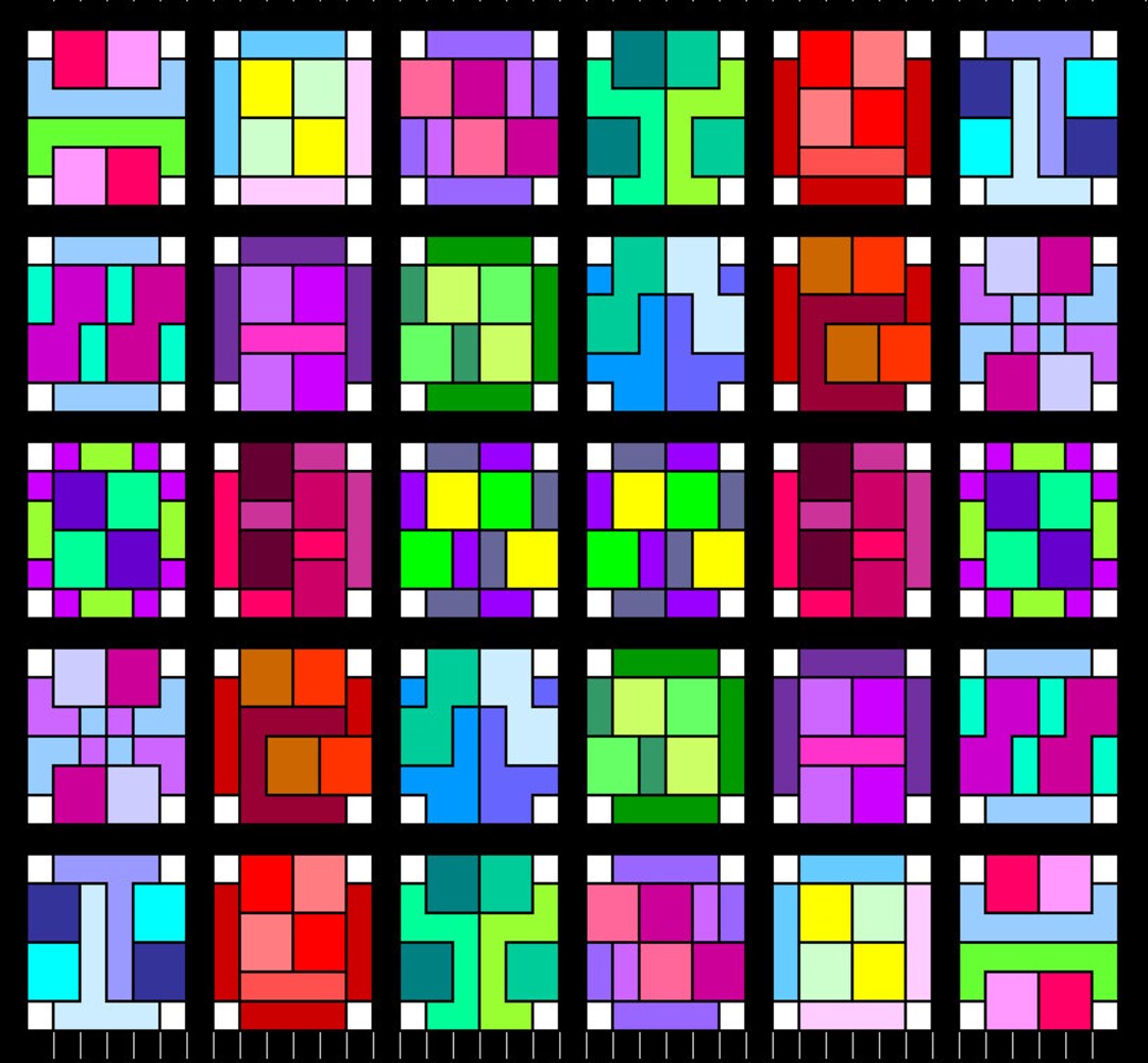 15 PDF Lap Quilt Block Patterns ... Quick and Easy ... Jelly Rolll ...