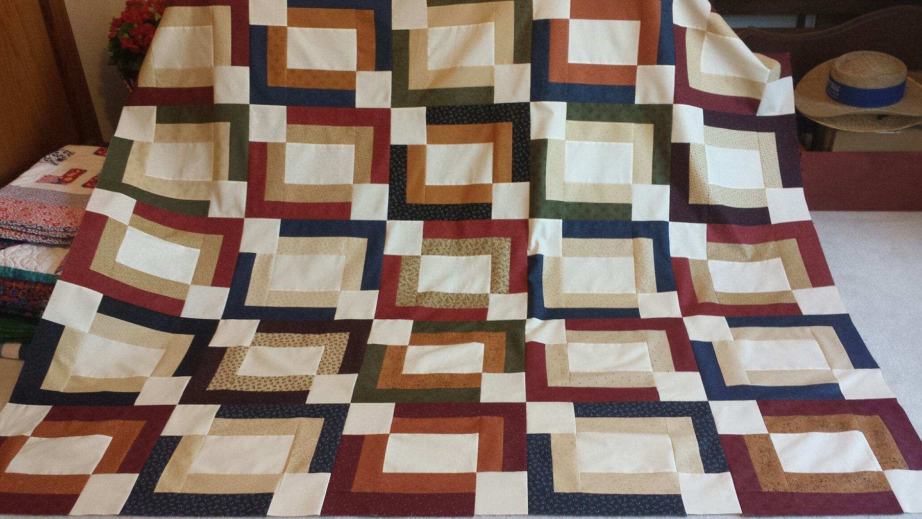 PDF Lap Quilt Pattern ... Quick and Easy ... Layer Cake & Jelly Roll ...