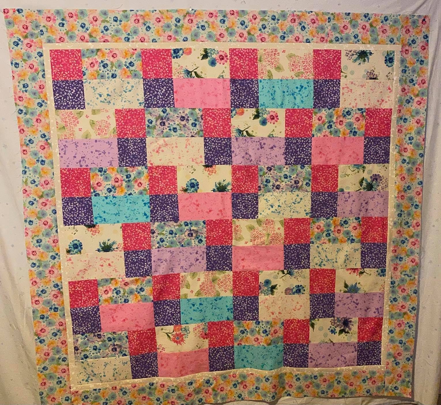PDF Lap Quilt Pattern ... Quick and Easy ... Layer Cake - Etsy
