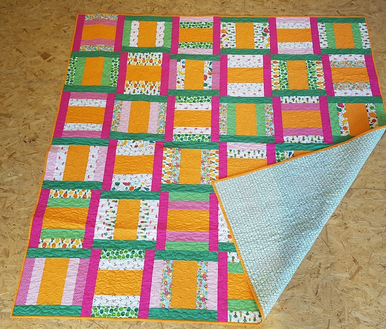 PDF Lap Quilt Pattern ... Quick and Easy ... Layer Cake & Jelly Roll ...