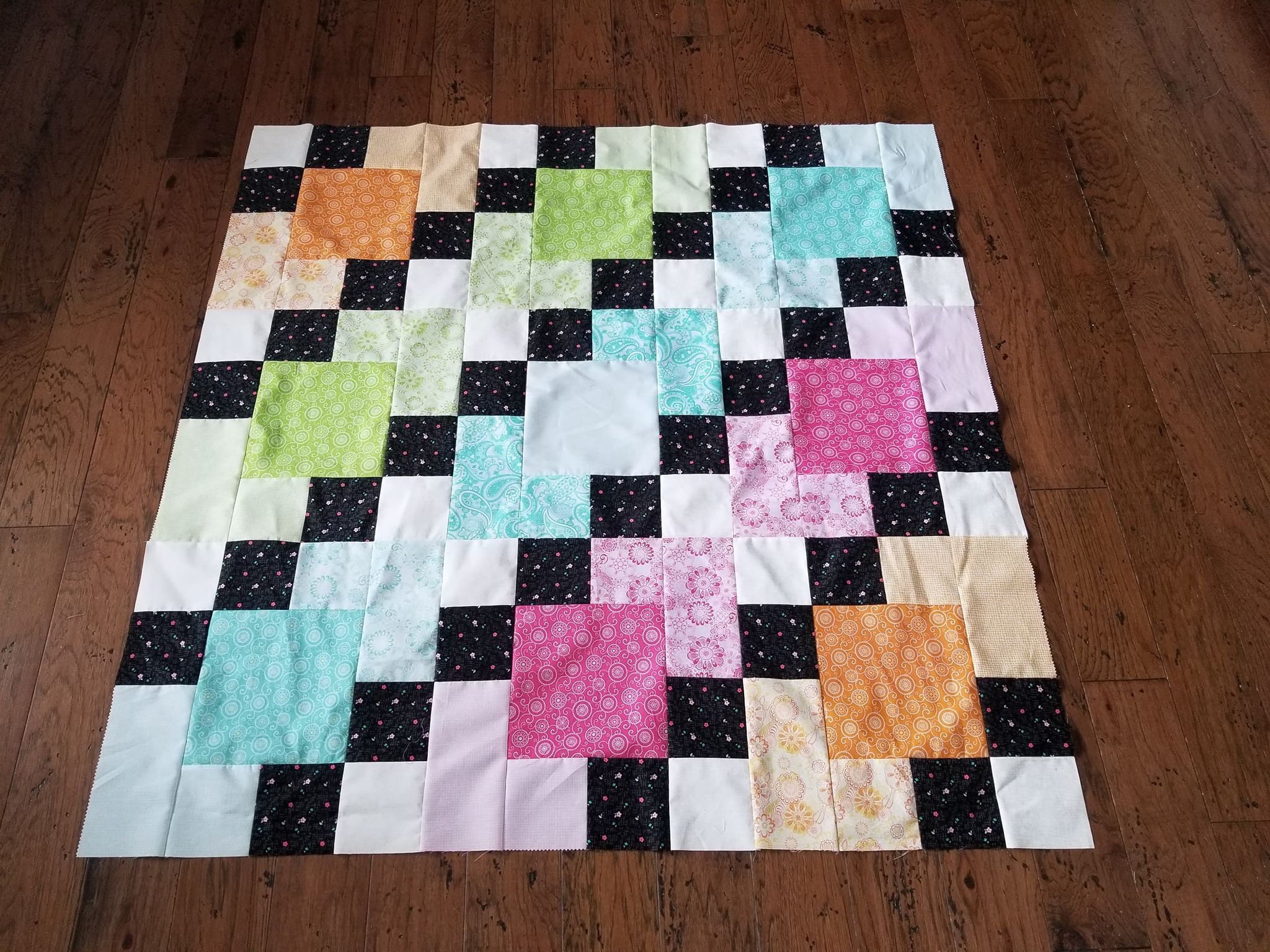 PDF Lap Quilt Pattern ... Quick and Easy ... Layer Cake Friendly...'no ...
